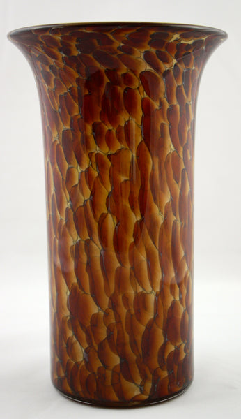 Cohn-Stone Studios Tortoise Shell Cylinder Vase – LMB Art Glass