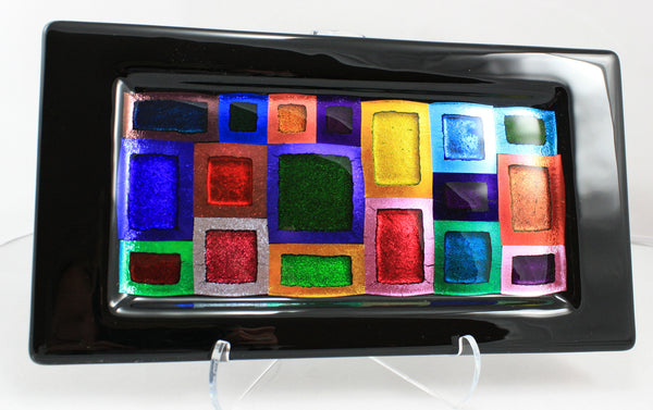 Tivols Studios 7" x 13" Bisou Tray – LMB Art Glass